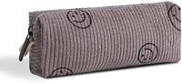 China Large Capacity Corduroy Pencil Case 8.4x4.1x2.1 Inch Pen Pouch for School Office for sale