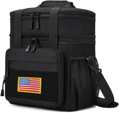 China Tactical Insulated Lunch Box 15L Expandable Cooler Bag Leakproof Heavy Duty with Shoulder Strap for sale