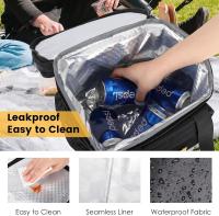 China Tactical Insulated Lunch Box 15L Expandable Cooler Bag Leakproof Heavy Duty with Shoulder Strap for sale