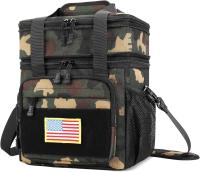 China Tactical Insulated Lunch Box 15L Expandable Cooler Bag Leakproof Heavy Duty with Shoulder Strap for sale
