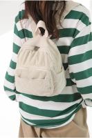 China Small Backpack Purse for Women Cute Mini Backpack Purse Aesthetic Backpack Tiny Corduroy Backpack Mini Bookbag Purse for sale