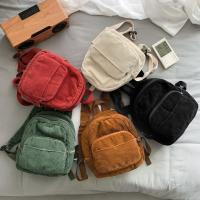 China Small Backpack Purse for Women Cute Mini Backpack Purse Aesthetic Backpack Tiny Corduroy Backpack Mini Bookbag Purse for sale