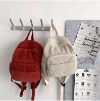 China Small Backpack Purse for Women Cute Mini Backpack Purse Aesthetic Backpack Tiny Corduroy Backpack Mini Bookbag Purse for sale