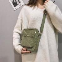 China Corduroy Shoulder Tote Bag Women Crossbody Handbag Mini Canvas 17.5cm 21.5cm for sale