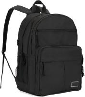 China Water Resistant Travel Backpack 600D Oxford Fabric with USB Charging Port 15.6 Laptop for sale