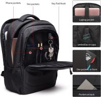 China Anti Theft Travel Laptop Backpack 15.6 Inch with USB Charging Port Business Work Bag for sale