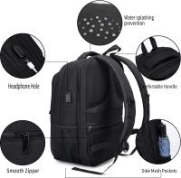 China Anti Theft Travel Laptop Backpack 15.6 Inch with USB Charging Port Business Work Bag for sale