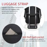 China Anti Theft Travel Laptop Backpack 15.6 Inch with USB Charging Port Business Work Bag for sale