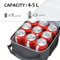 China Insulated Lunch Bag 8.5x4x9.5 Inch Portable Thermal Cooler Tote for Adults for sale