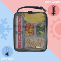 China Insulated Lunch Bag 8.5x4x9.5 Inch Portable Thermal Cooler Tote for Adults for sale