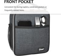 China Insulated Lunch Bag 8.5x4x9.5 Inch Portable Thermal Cooler Tote for Adults for sale
