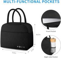 China Insulated Lunch Bag 10.6x6.3x8.7in Leakproof Thermal Cooler Tote for Women Men for sale