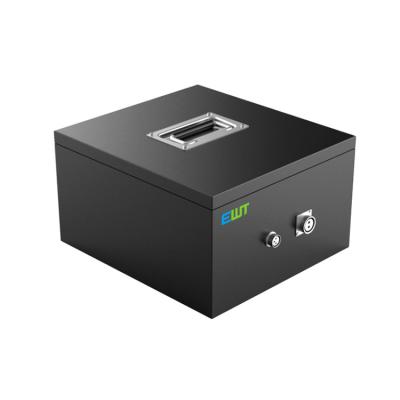 China OEM / ODM Smart 24V Lithium Iron Phosphate Battery 96Ah 18650 Anode Material for sale