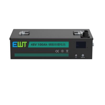 China 48V 100ah Lithium Ferro Phosphate Battery Pack Chargeable 32650 18650 26650 for sale