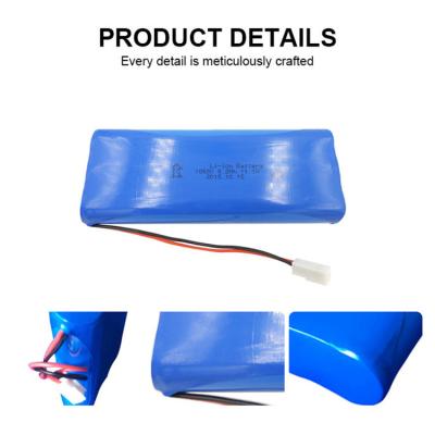 China Custom 18650 Lithium Ion Battery Pack Rechargeable 11.1V 5.2AH for sale