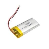 China LP852045 Lithium Polymer Battery 750mah 3.7v Rechargeable LiPo Battery for sale