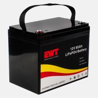 China Rechargeable Lithium Iron Phosphate Battery 12.8V 85Ah LiFePO4 Lithium ion LFP Battery for sale