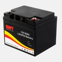 China Outdoor Solar System Rechargeable 12V Lithium LFP Battery 12.8V 60Ah Lithium Iron Phosphate Battery with BMS for sale