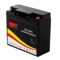 China Customized Battery 12V 25Ah Lifepo4 UPS Battery for Forklift for sale