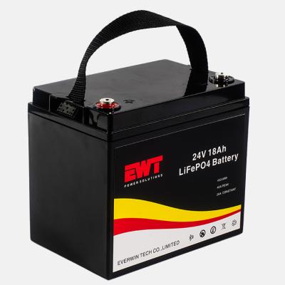 China 18Ah 24V Lithium Iron Phosphate Battery IFR26700 LiFePO4 LFP Battery for sale