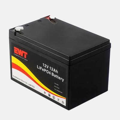 China 12Ah 12V Lithium Iron Phosphate Battery pack Home Power System for sale