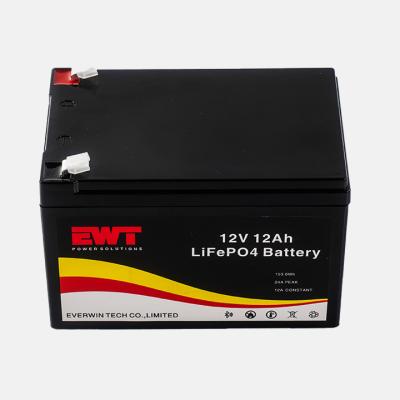 China Energy Storage 12V Lithium Iron Phosphate Battery LiFePO4 battery pack for sale