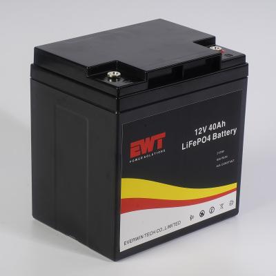 China 12V 40Ah 32700 LiFePo4 Lithium Battery Pack With Low Self-Discharge Rate for sale