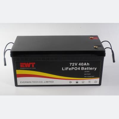 China Lithium Iron Phosphate Battery 72V 40AH With Communication BMS for ATV for sale