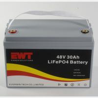 China OEM White Color Lithium Iron Phosphate Battery 48 Volt Lifepo4 Li-ion Battery Pack 48v 30ah for sale