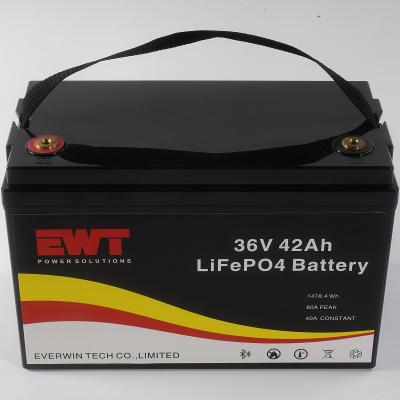 China Lithium Ion Rechargeable Battery Pack 36v 42Ah LiFePO4 Batteries For Energy System Storage for sale