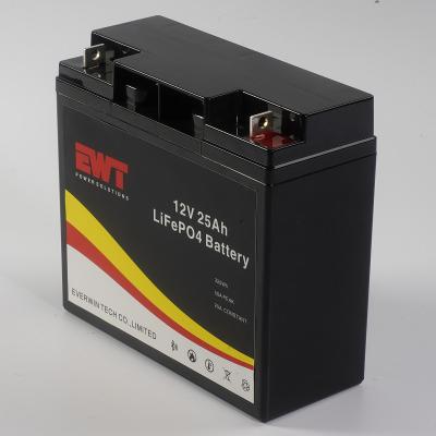 China 12V 25Ah 32700 LiFePo4 Lithium Battery Pack Electronic Scooter Batteries Long Life Cycles for sale