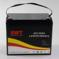 China Rechargeable LifePo4 Battery Pack 24V 25AH For UPS Battery High Discharging Rate for sale