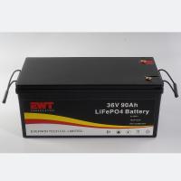 China 36V 90AH LifePo4 Battery Pack OEM Service Sale with Storage Humidity 65±20% RH High Safety for sale
