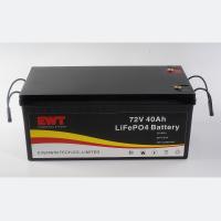 China EWT 72V 40AH Lithium Iron Phosphate Battery Pack For Solar Power System for sale