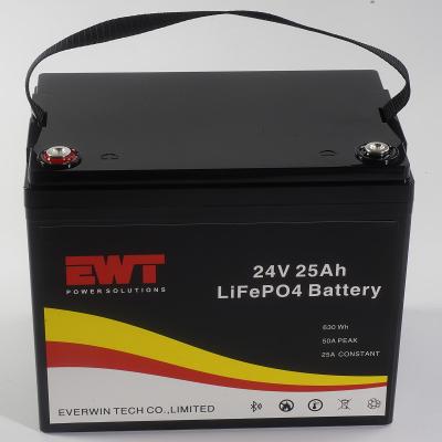 China 400Wh 24V Lithium Iron Phosphate Battery Suitable for -20°C To 45°C Environments for sale