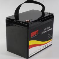China Rechargeable 24V Li-ion Battery in Black for Heavy-duty Equipment for sale