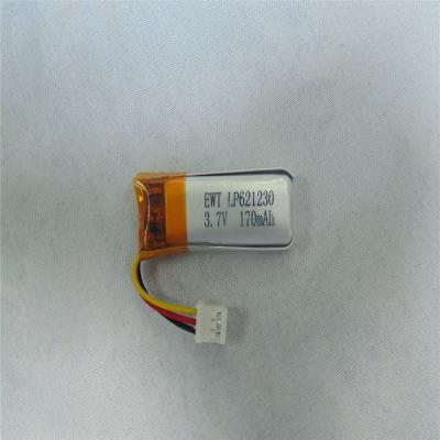 China Li-polymer Cell for LP621230 3.7V 170mAh Lithium Polymer Battery Unbeatable Performance and Durability for sale