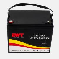China Long-lasting LFP 24V Battery with High Energy Density and 2000 Cycles Cycle Life for sale
