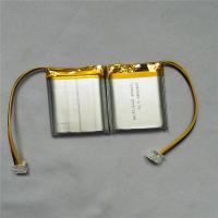 China LP803450 3.7V 1500mAh Cell PCB Protection Lithium Polymer Battery with Safety Features Over Discharge Protection for sale