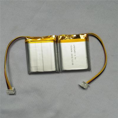 China LP803450 3.7V 1500mAh Cell PCB Protection Lithium Polymer Battery with Safety Features Over Discharge Protection for sale