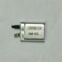 China Li-polymer Cell Lithium Polymer Battery with PCB Protection and 4.2V Charging Cut-off Voltage for sale