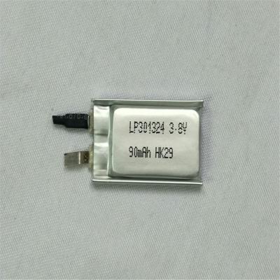 China Li-polymer Cell Lithium Polymer Battery with PCB Protection and 4.2V Charging Cut-off Voltage for sale