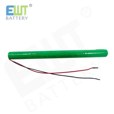China High Energy Density NIMH AA 4.8V 1300mAh NiMH Battery Rechargeable with Air Shipping Option for sale