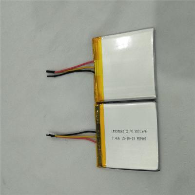 China LP525060 3.7V 2000mAh Lithium Polymer Battery with Certifications IEC62133 and CE for sale