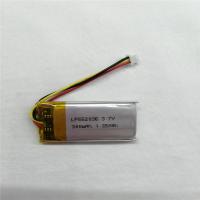China High Capacity LiPo Pack LP602535 3.7V 500mAh Safety Features Short Circuit Protection for Long-Lasting Performance for sale