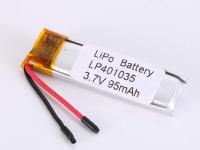 China High Capacity Lithium Polymer Rechargeable Battery -20C To 45C with Shipping Way UPS / TNT / FEDEX /DHL and Voltages 3.7v for sale