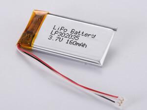 China 60mΩ Internal Impedance EWT Logo Lithium Polymer Battery with CE Certification and Short Circuit Protection for sale