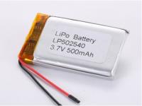 China LP502540 3.7V 500mah Tablets Lithium Polymer Battery The Ultimate Power Source for Tablets for sale