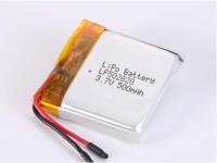 China LP502828 3.7V 500MAH Lithium Polymer Battery with JST/Customized Connector Type and ROHS Certificates Voltage 3.7V Anode Material Other for sale