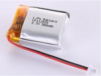 China Compact and Durable 3.7V 580MAH PCB Protection Li-ion Battery for Electronic Devices for sale